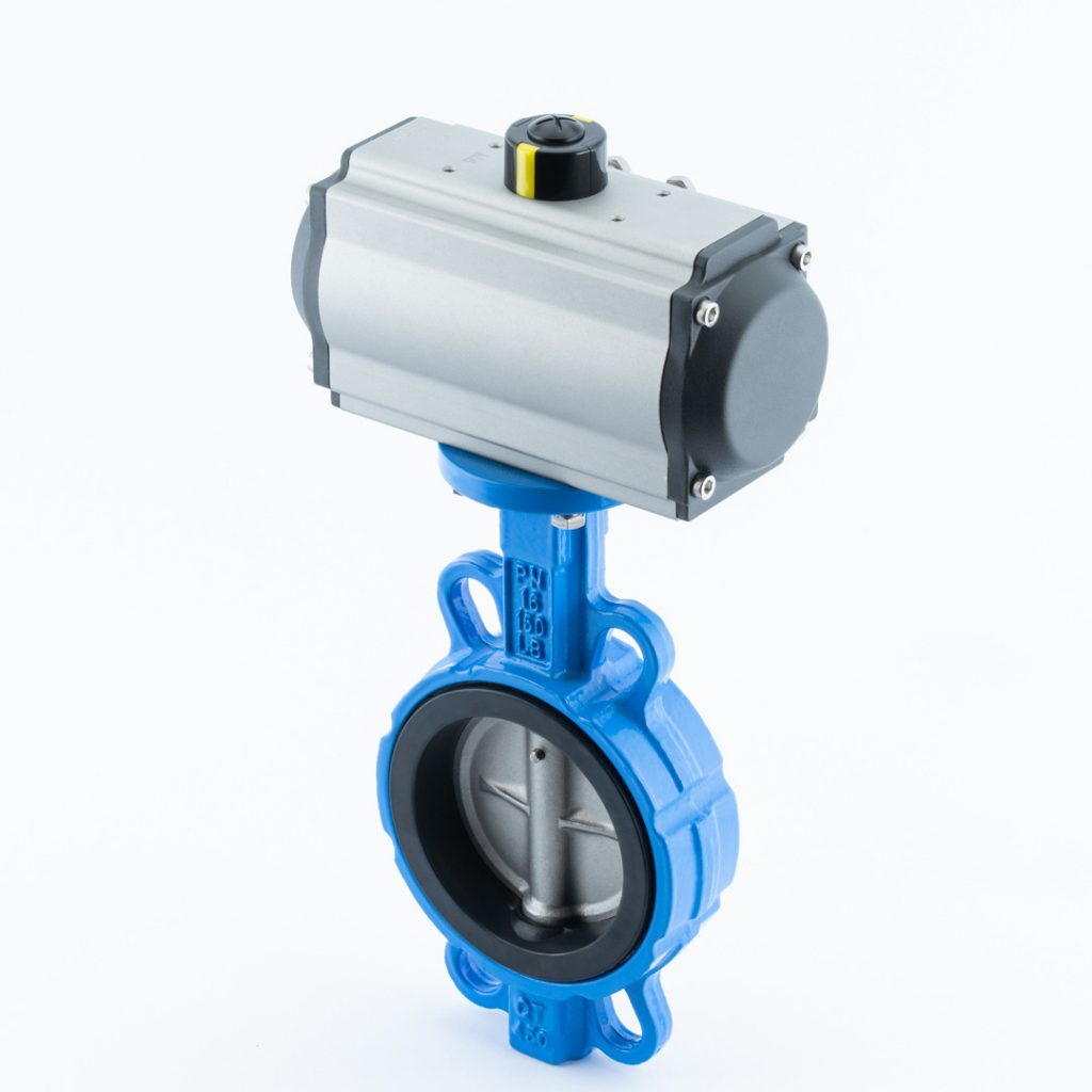 “Shure Valve” Pneumatic Butterfly valve DN400 | บริษัท สยามเครื่องวัด จำกัด